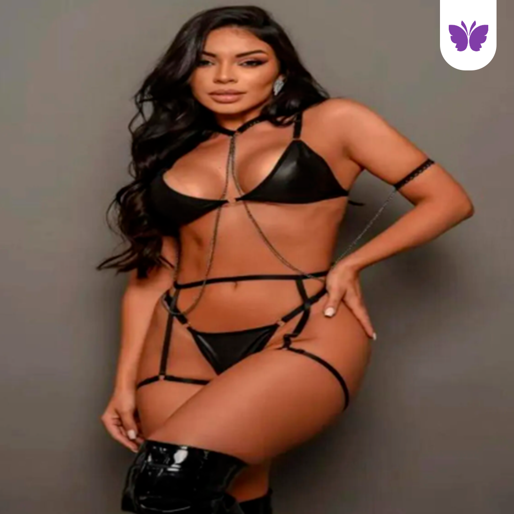 Conjunto Lingerie Blackout